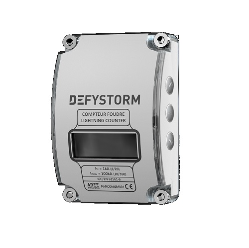 Elektromehanički brojač udara groma ADEE DEFYSTORM | Franklin Shop